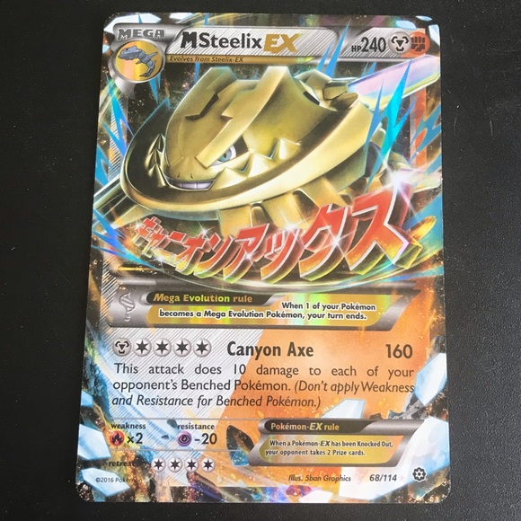 Pokemon | Games | Pokmon Mega Steelix Ex | Poshmark